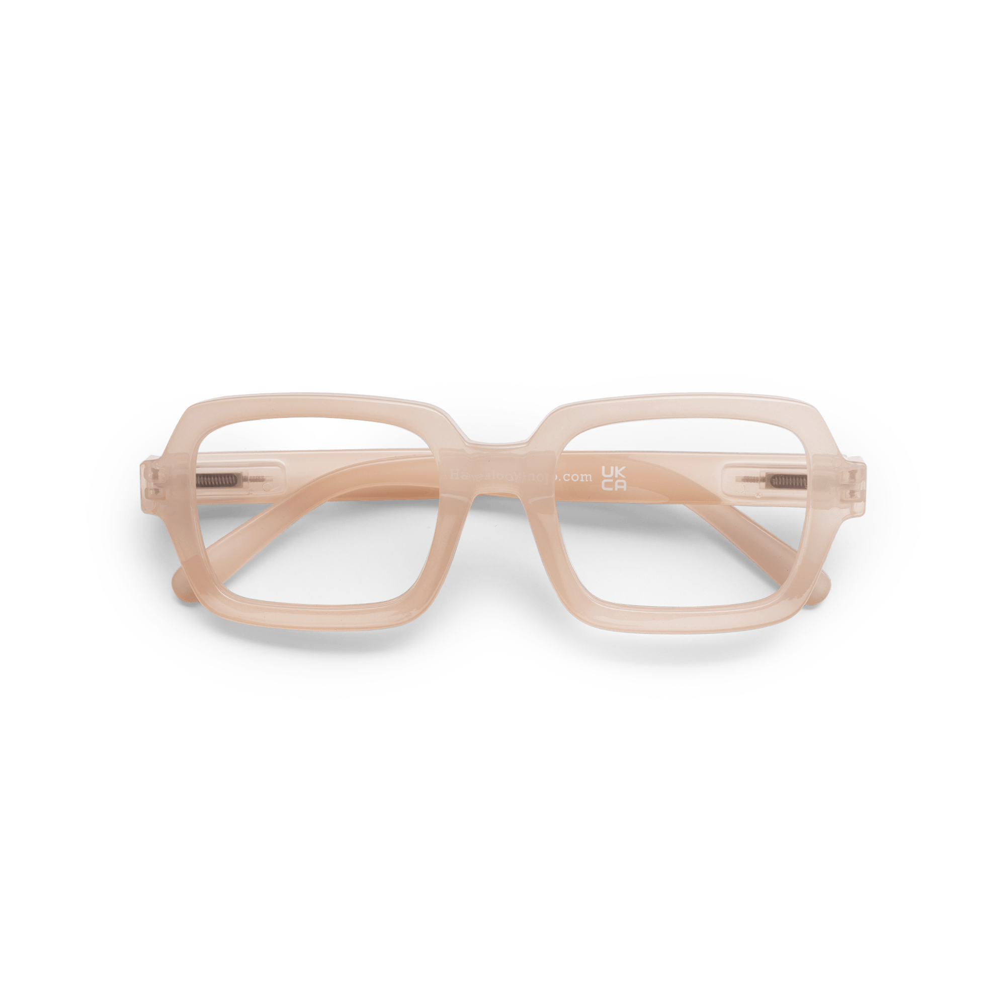 Minus glasses | Square| pink, beige | Have A Look